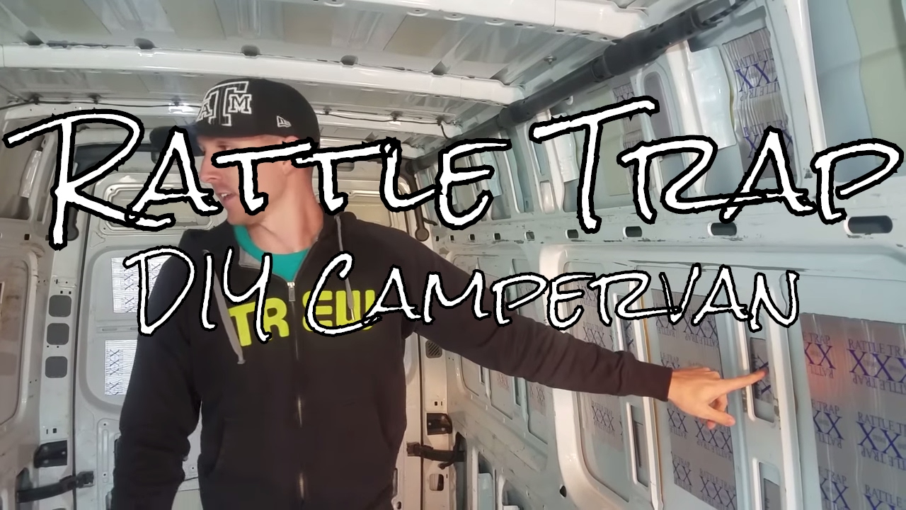 Install Rattletrap Sound Insulation to SoundProof a Campervan | DIY ...