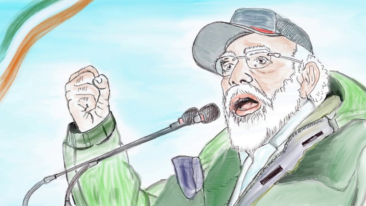 Narendra Modi- Ladakh Visit Look - Portrait with procreate, iPad and ...