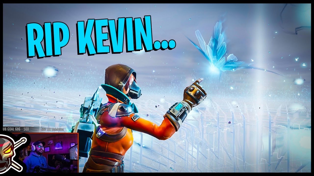 RIP KEVIN - LIVE REACTION - GLOBAL EVENT - Fortnite - YouTube