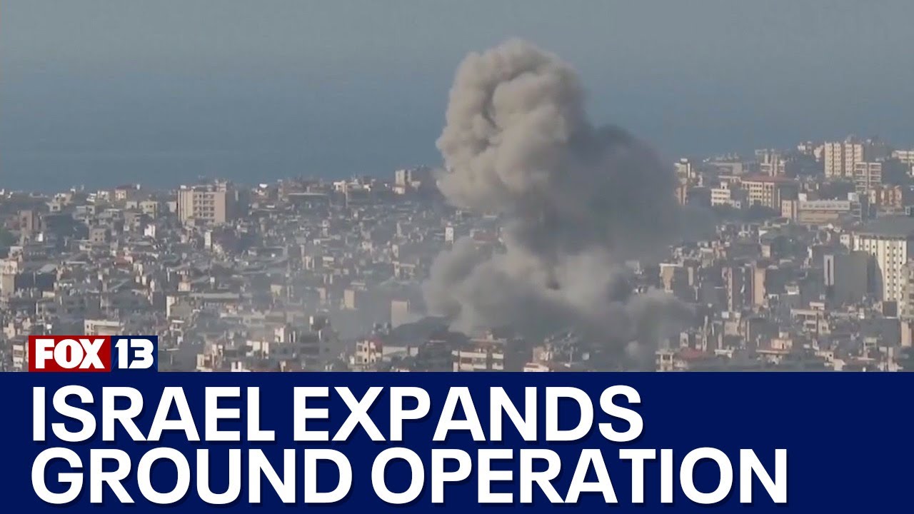 Israel expands ground operation in Lebanon | FOX 13 Seattle - YouTube