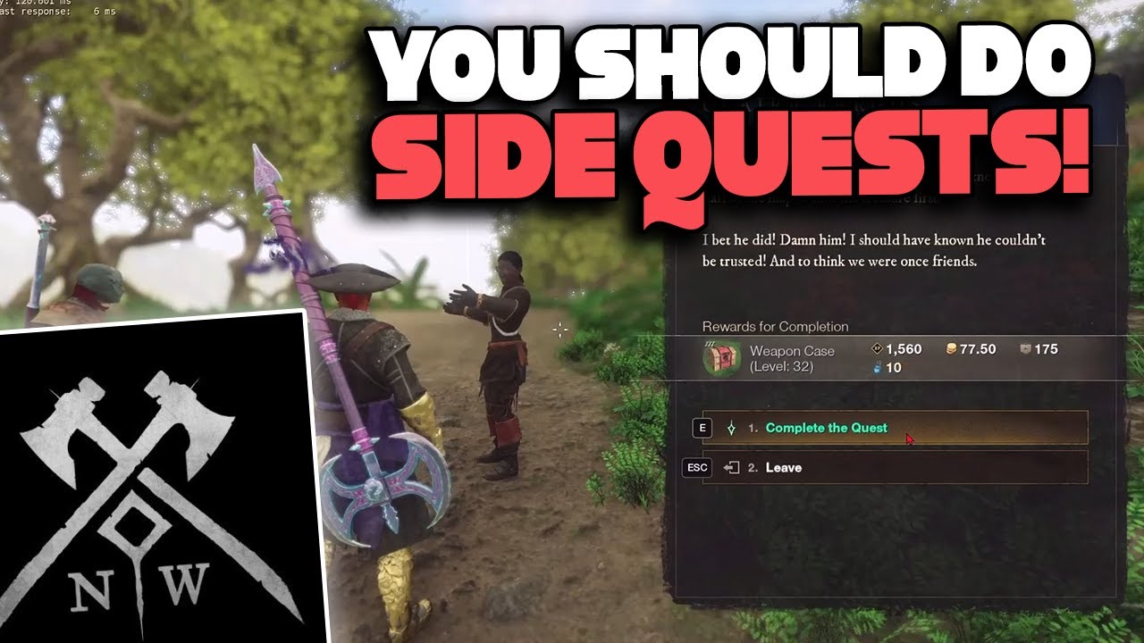 YOU SHOULD BE DOING SIDE QUESTS IN NEW WORLD HERES WHY YouTube you-should-be-doing-side-quests-in-new-world-heres-why-youtube