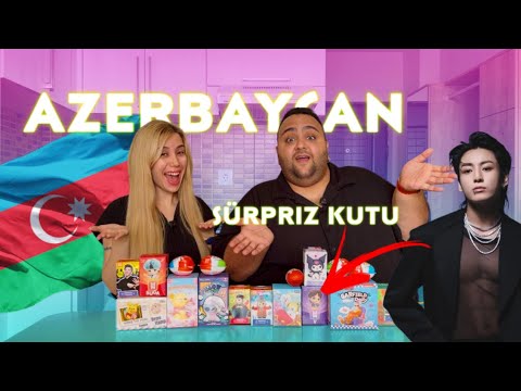 AZERBAYCAN'DAKİ BÜTÜN SÜRPRİZ KUTULARI AÇTIK! BTS GRUBUNUN FİGÜRLERİ BİLE VAR! w @gozdeyildiz 