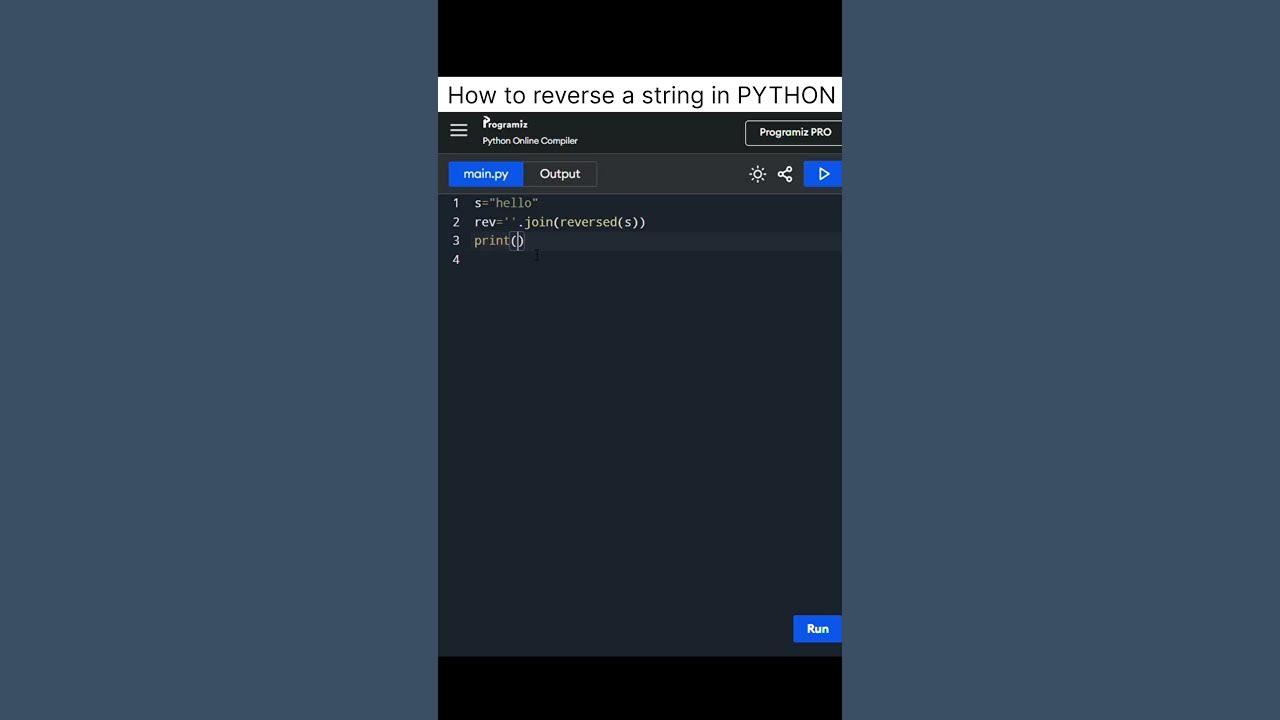 Different Ways To Reverse A String In Python Coding Programminglanguage Programming Python