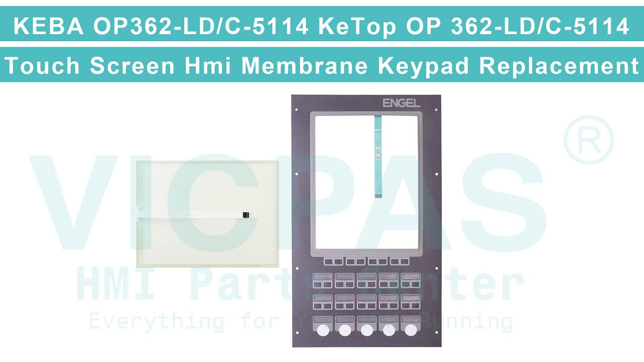 KEBA OP362-LD/C-5114 KeTop OP 362-LD/C-5114 Touch Screen Monitor ...