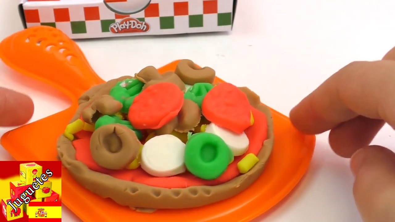 play doh pizza español - Pizza con Play Doh - Demo - YouTube