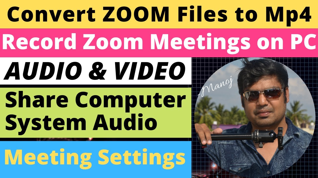 Convert ZOOM Recording To Mp4 Record Zoom Meeting On PC With Audio convert-zoom-recording-to-mp4-record-zoom-meeting-on-pc-with-audio