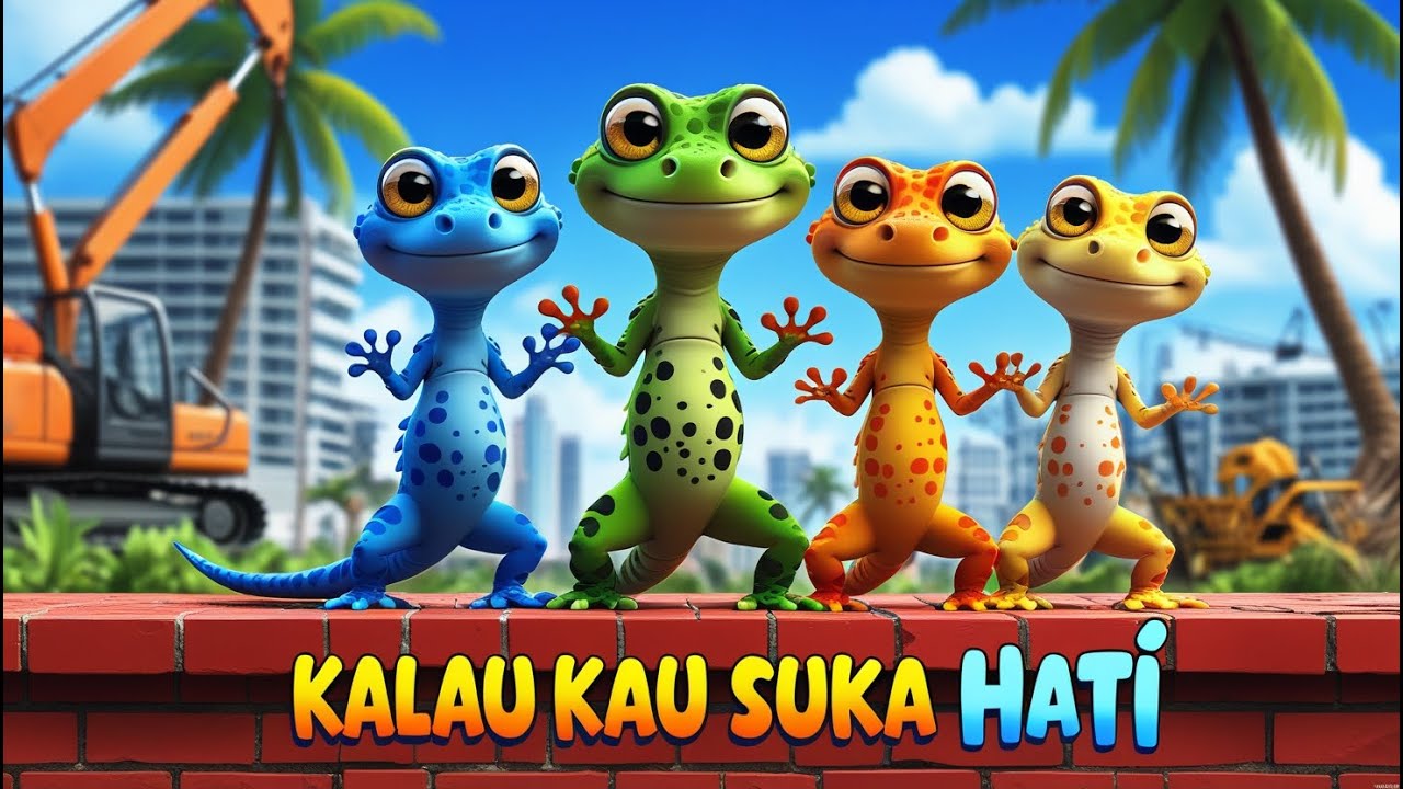 KALAU KAU SUKA HATI | CIT CIT CUIT | 5 BEBEK KECIL BERMAIN | SUARA ...