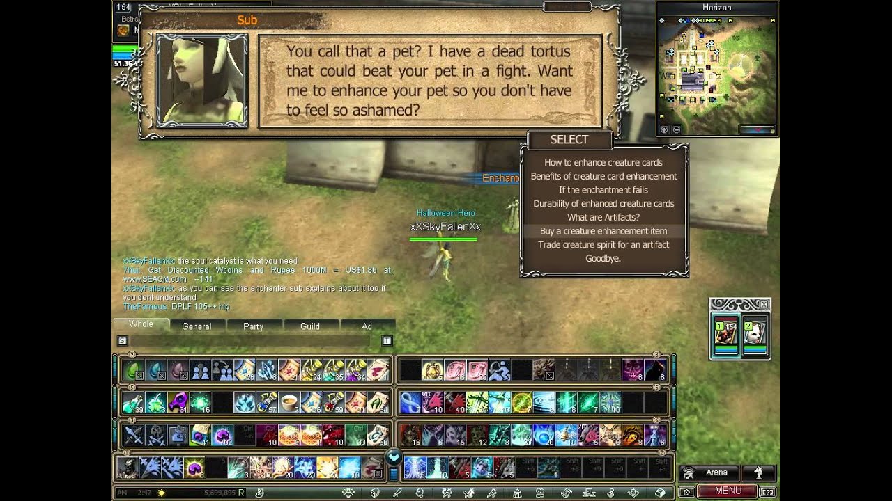 Rappelz How to stage pets - YouTube