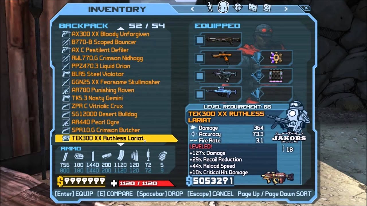 Borderlands: LOYALTY CLASS MODS! Very Rare Manufacturer Enhancement ...