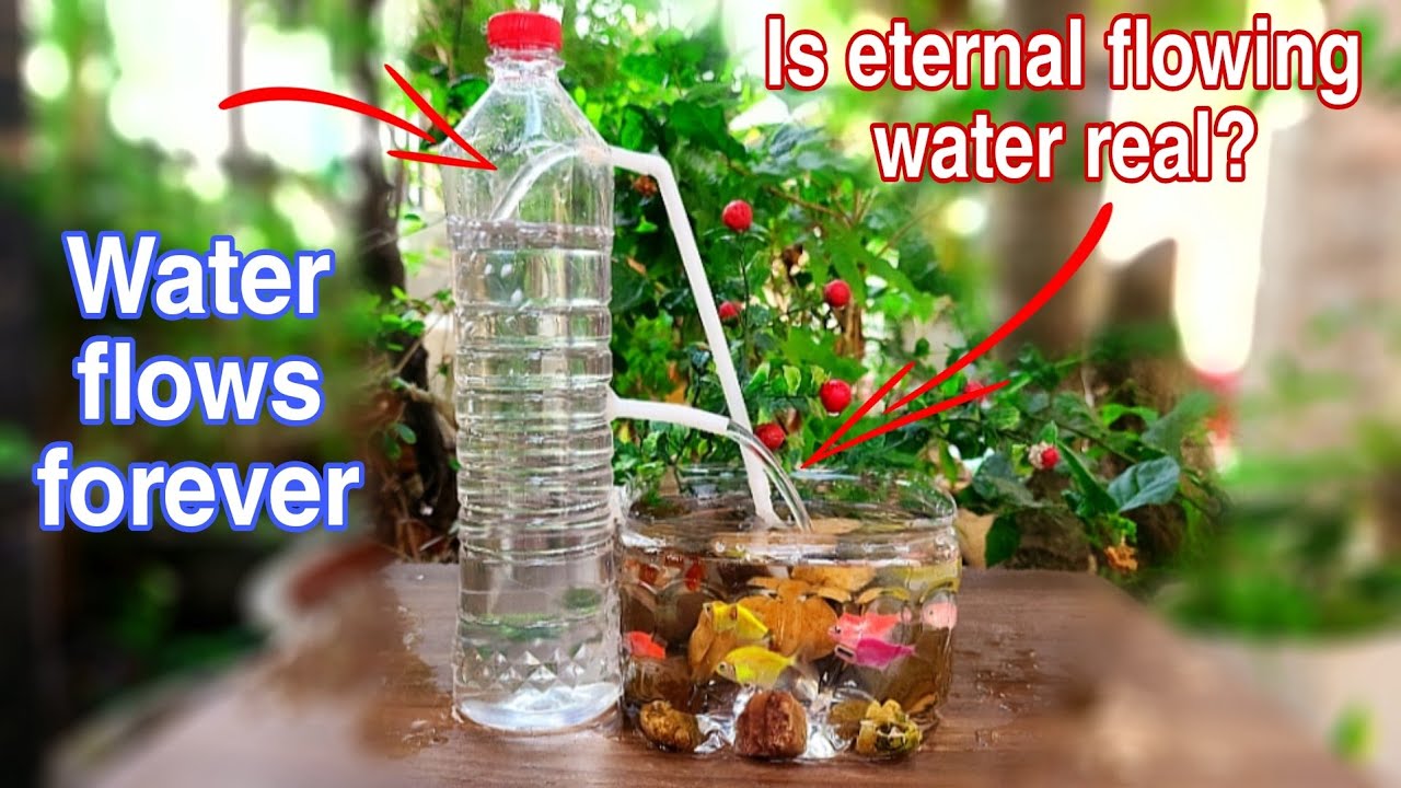 Is eternal flowing water real? The method that I do | Làm nước chảy ...