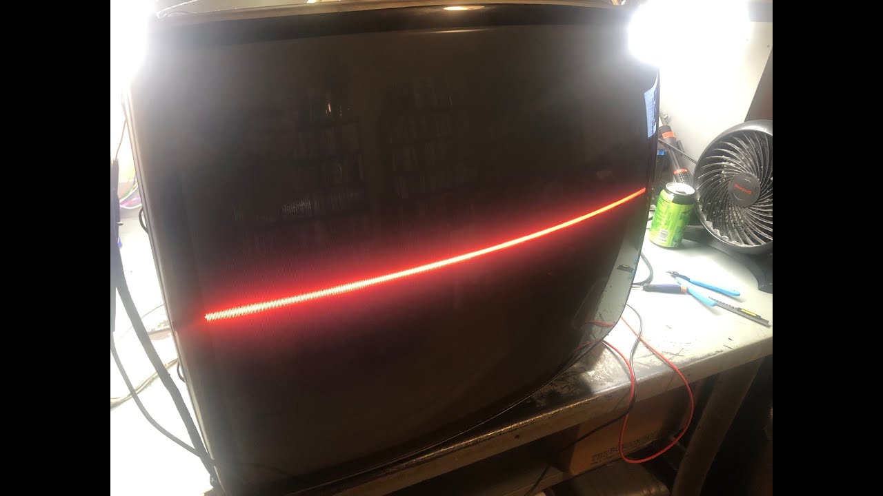 25" U2000 Arcade Monitor Chassis Repair - Vertical Collapse (Pictorial ...