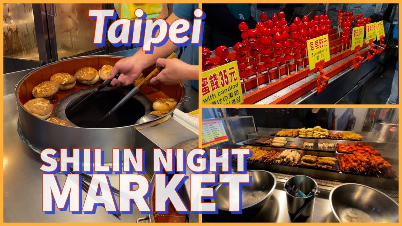 Shilin Night Market 士林夜市 - Oldest & Largest in Taipei - YouTube