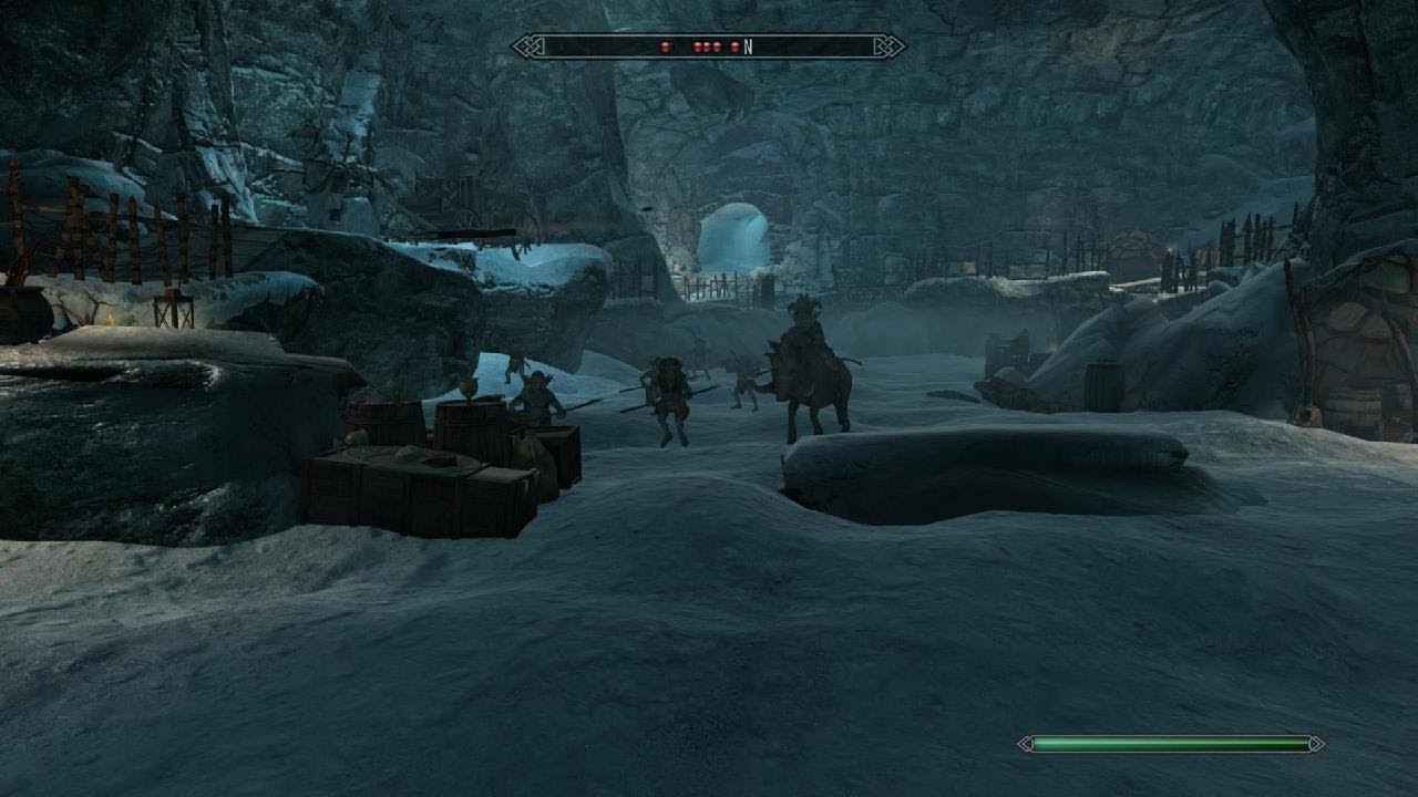 Riekling strike. Skyrim - YouTube