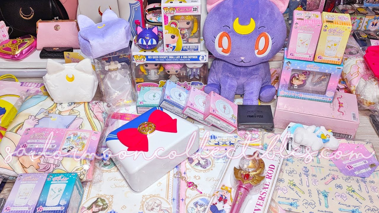 Unboxing Sailor Moon Toys: Universal Studio Japan, Ichiban Kuji Lottery ...