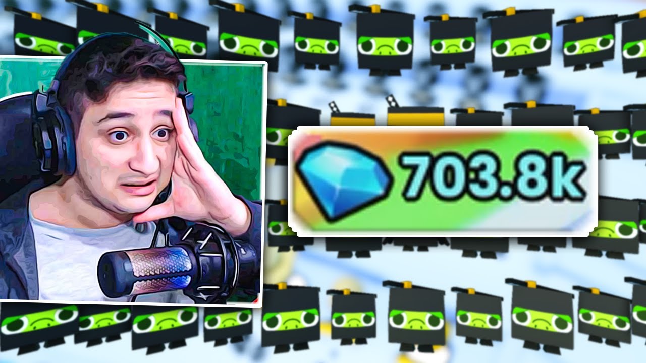 რაში დავხარჯე 700k დაიმონდი Robux Pet Simulator 99 Roblox - YouTube