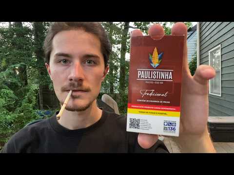 Smoking an Unfiltered Brazilian Palheiro for the First Time