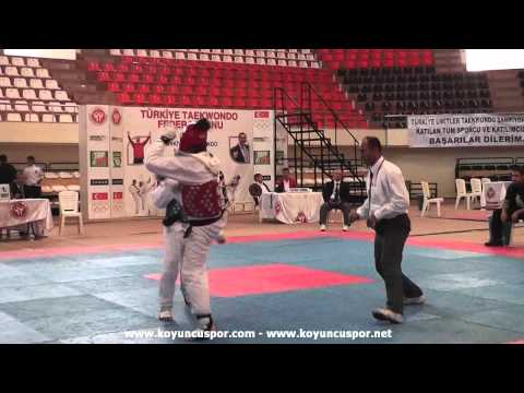 62kg Tugba Ayva - Ayse Biri (2011 Ümitler Türkiye Taekwondo Şampiyonası)