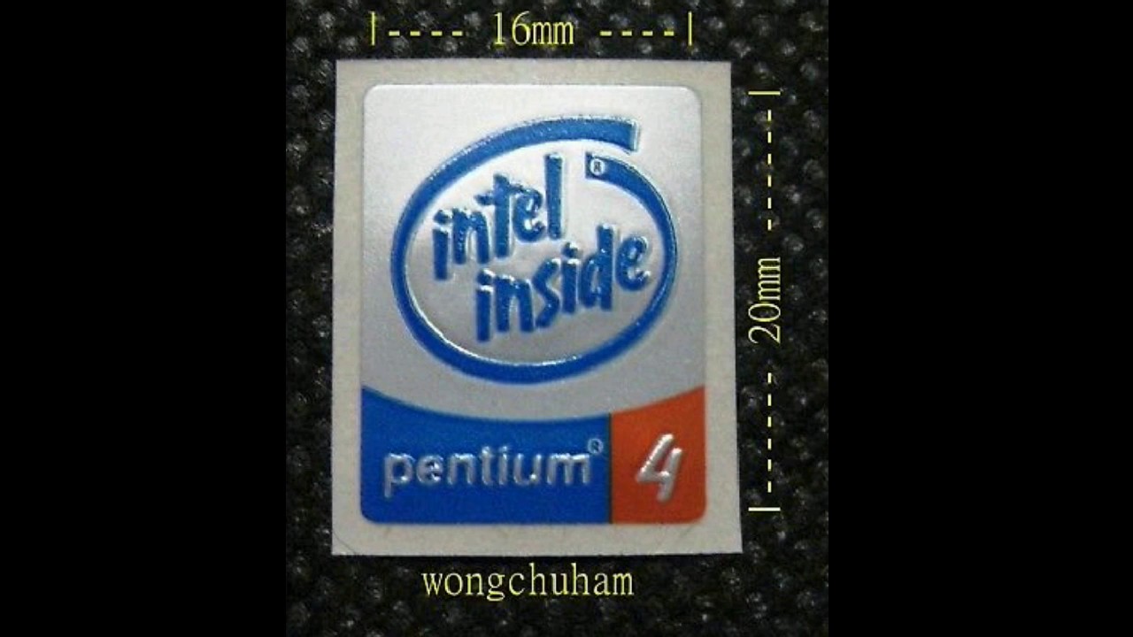 Intel Pentium 4 Logo Animations - YouTube