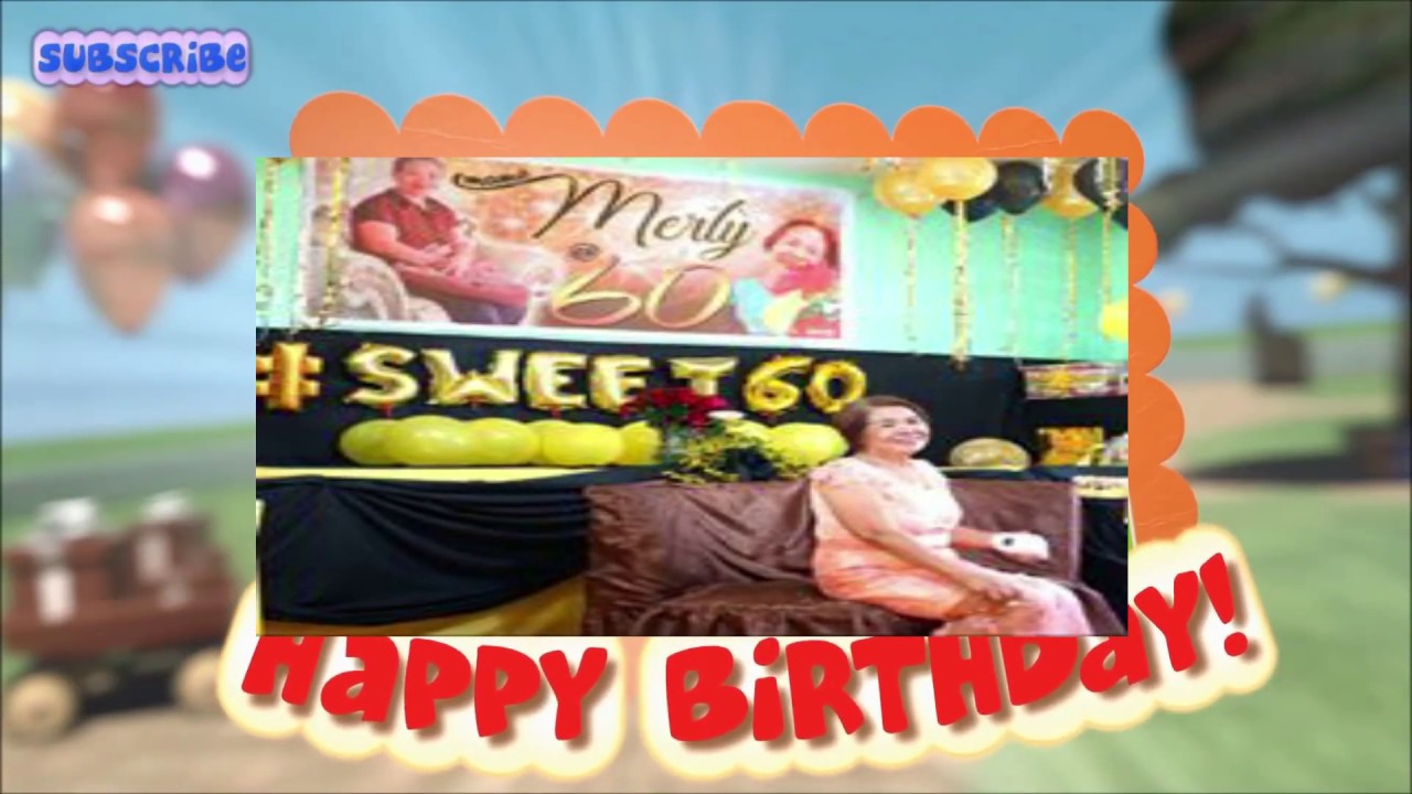 Happy birthday ninang - YouTube