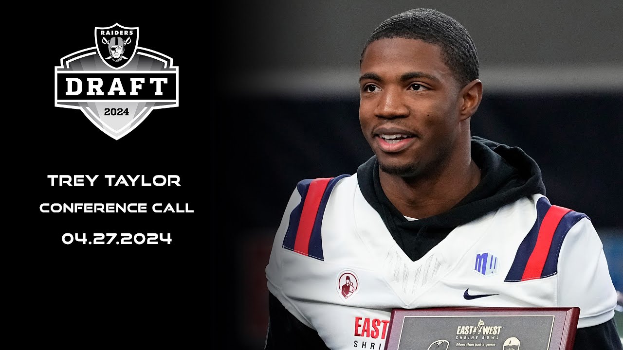 Trey Taylor's Conference Call - Round 7 Selection | 2024 NFL Draft ...