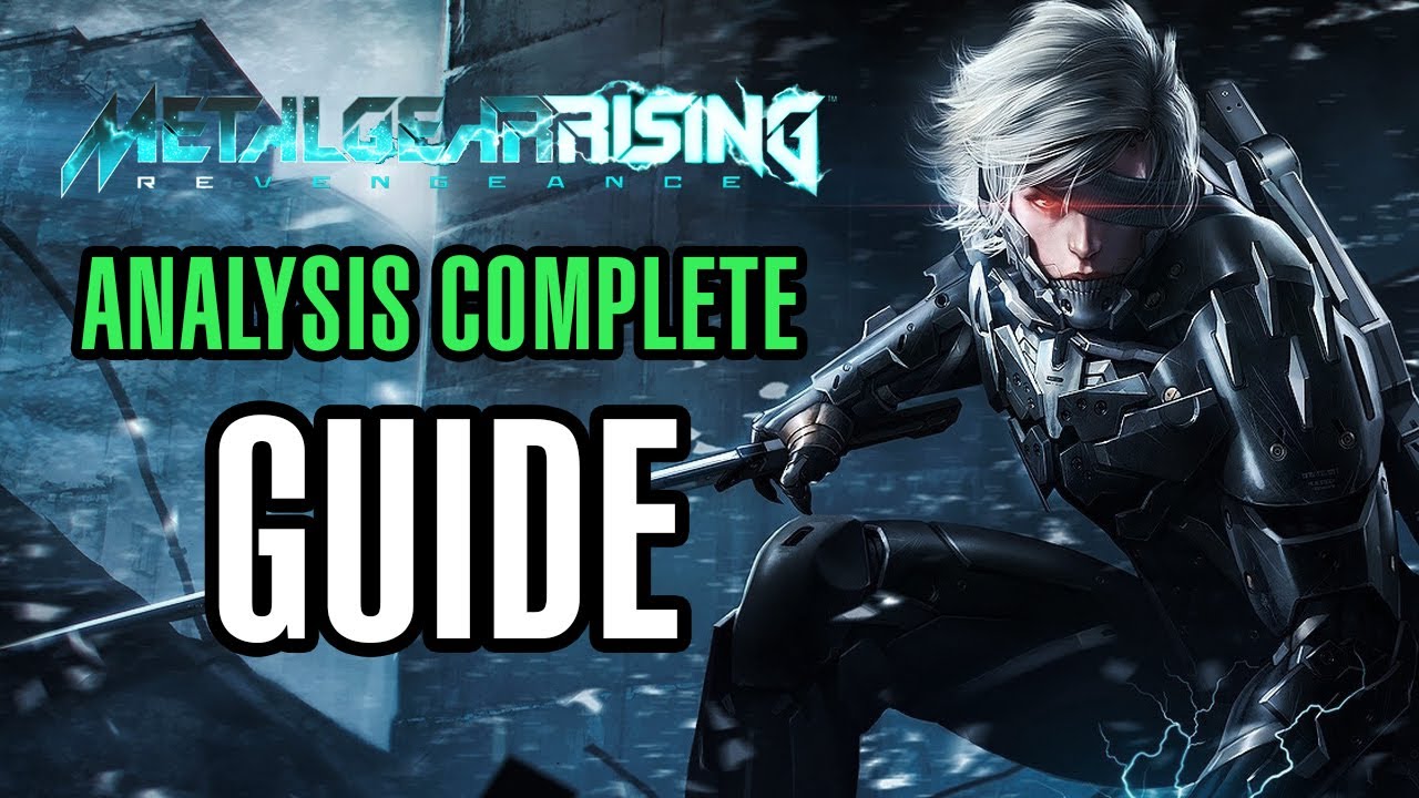 Metal Gear Rising: Revengeance - All VR Mission Locations (Analysis ...