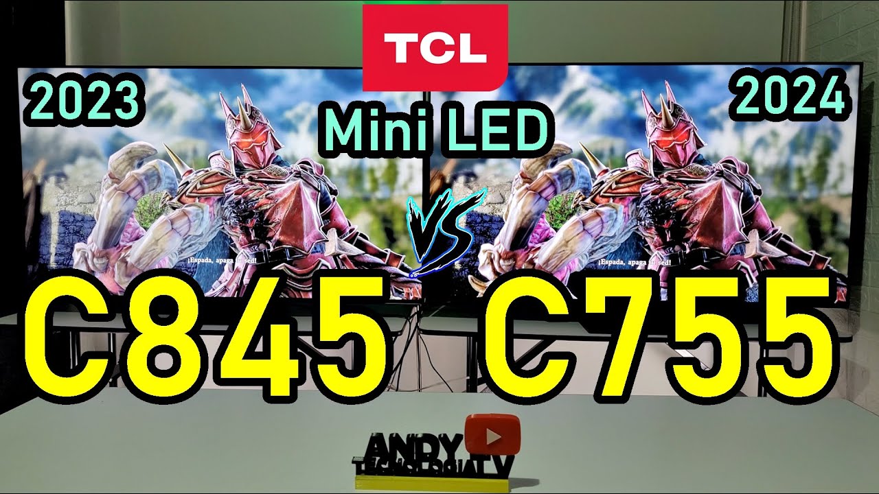 TCL C845 vs C755: Smart TVs 4K Mini LED / 4K 144Hz / Dolby Vision ...