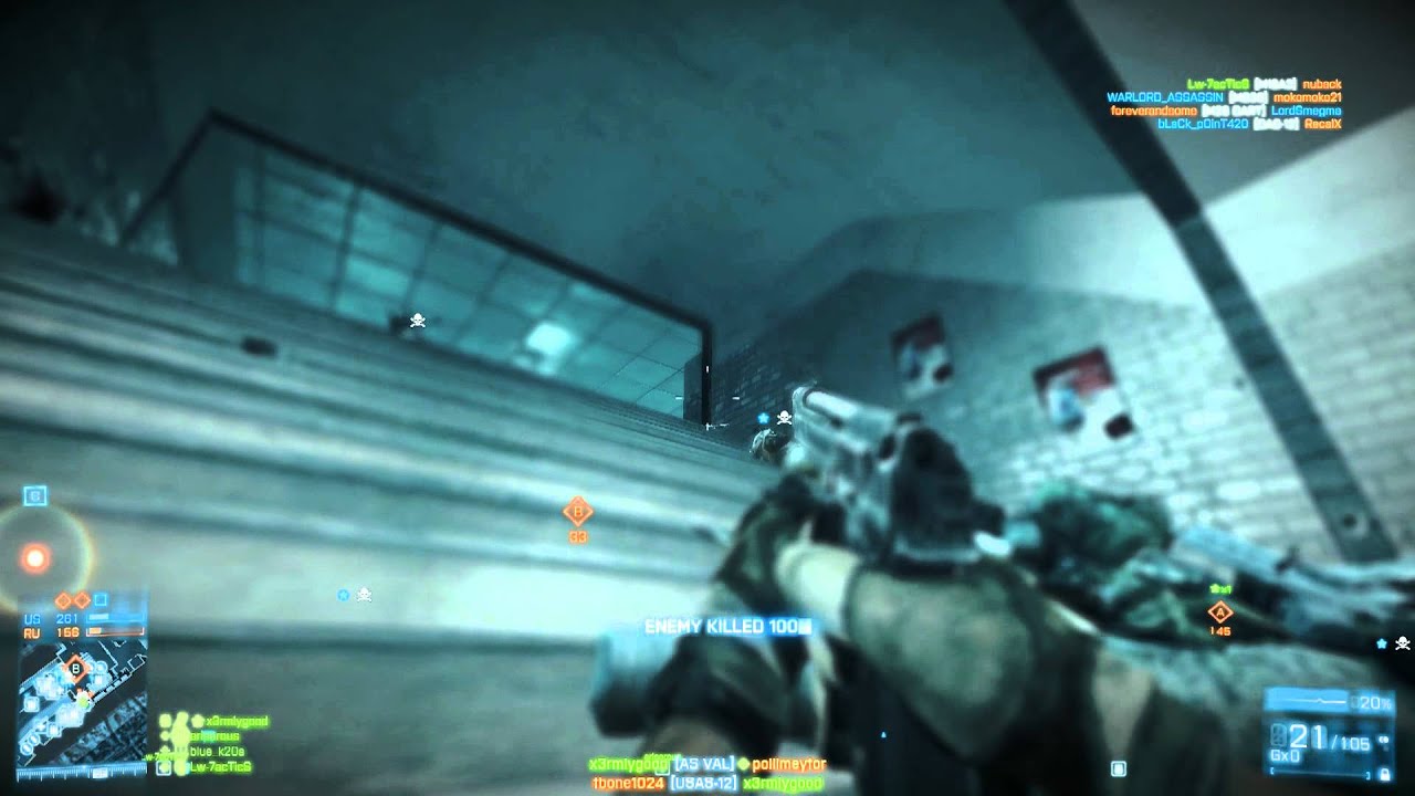 Battlefield 3 Clip: MY COLONEL 100 RANK UP! - YouTube