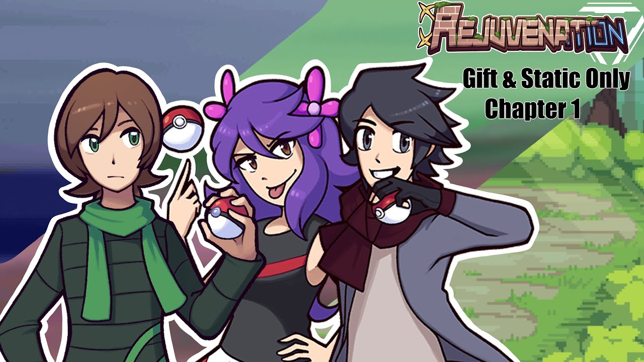 Pokemon Rejuvenation V13 Intense (No Items,Set Mode) Gift & Static Only ...