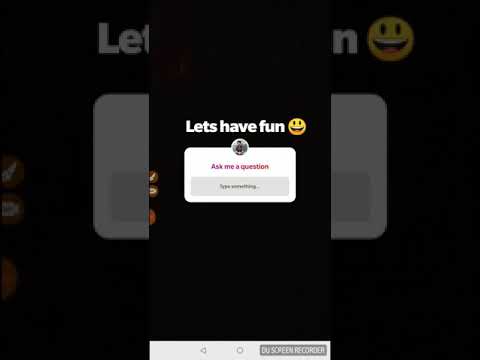 How to update ask me a question status in Instagram - Tamil version