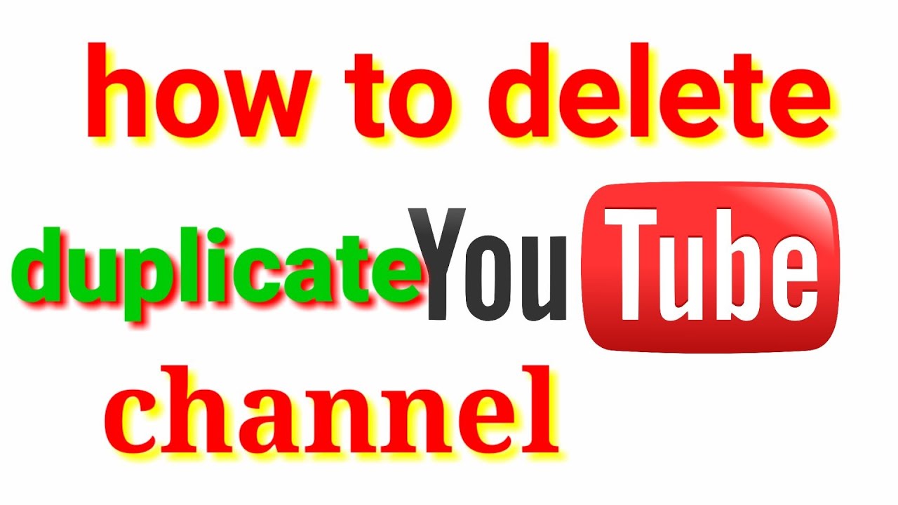 How to delete your youtube channel permanently 2020 - YouTube