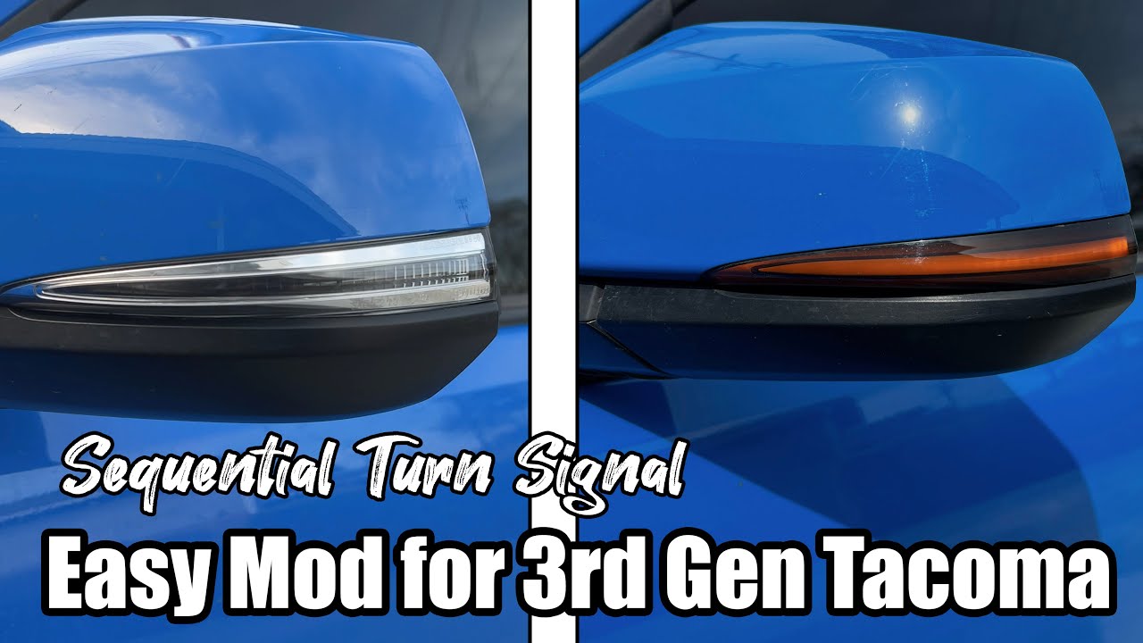 YotaVerse Sequential Turn Signal - Unboxing - Install - Review - YouTube