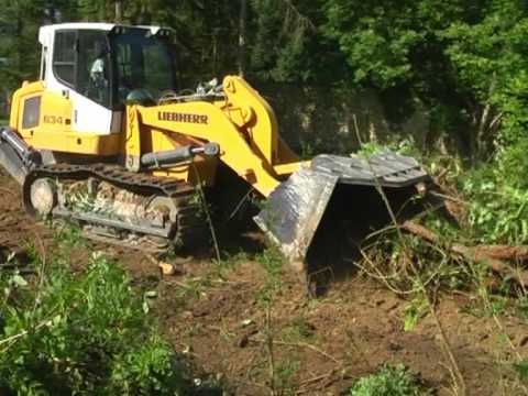 Liebherr LR 634 Litronic Crawler Loader - YouTube