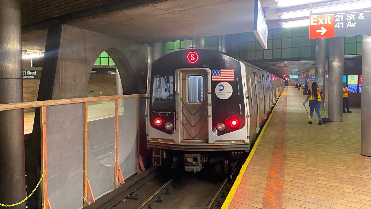 MTA R160 S TRAIN RIDE LEXINGTON AV 63TH STREET TO 21TH STREET ...
