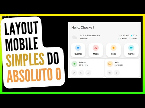 Criando um layout mobile SIMPLES e BONITO - Passo a passo do 0 - YouTube