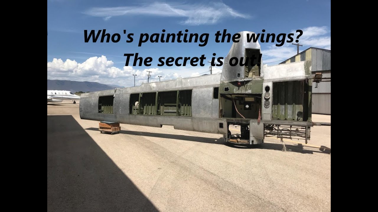 Who's painting the wings The secret is out! Ep. 64 - YouTube