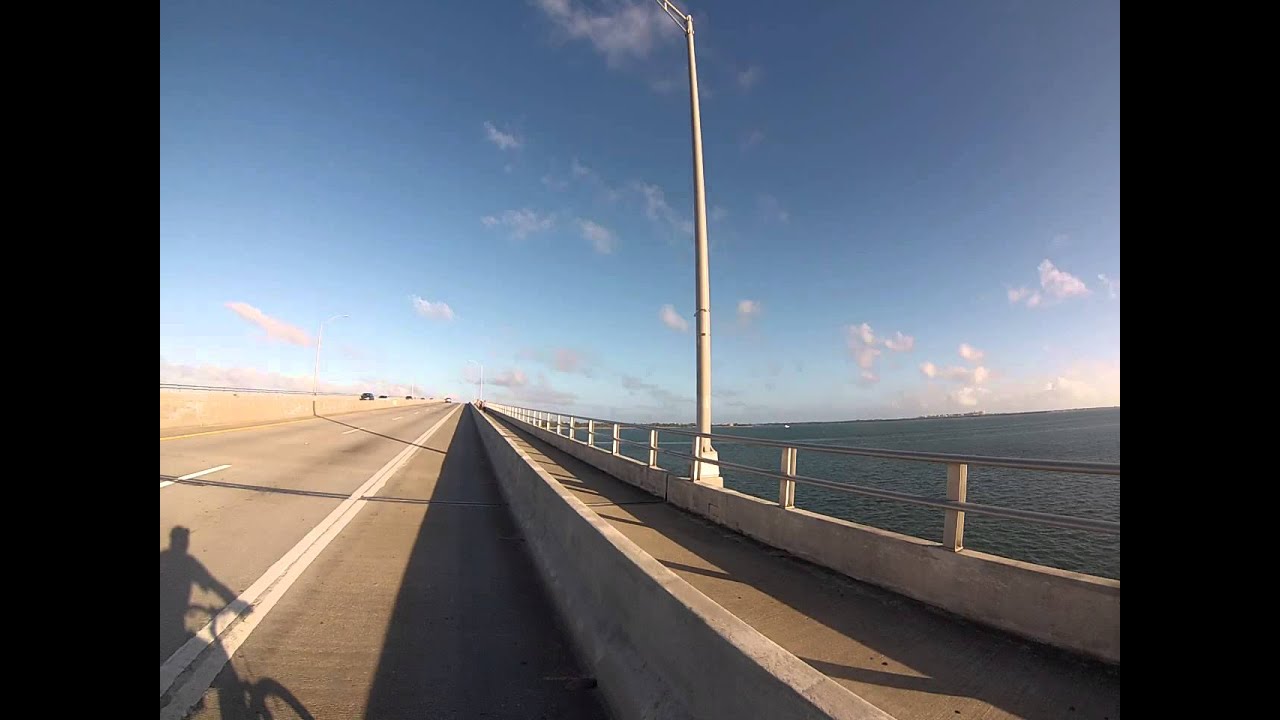 (giant Roam 3) key biscayne bridge - YouTube