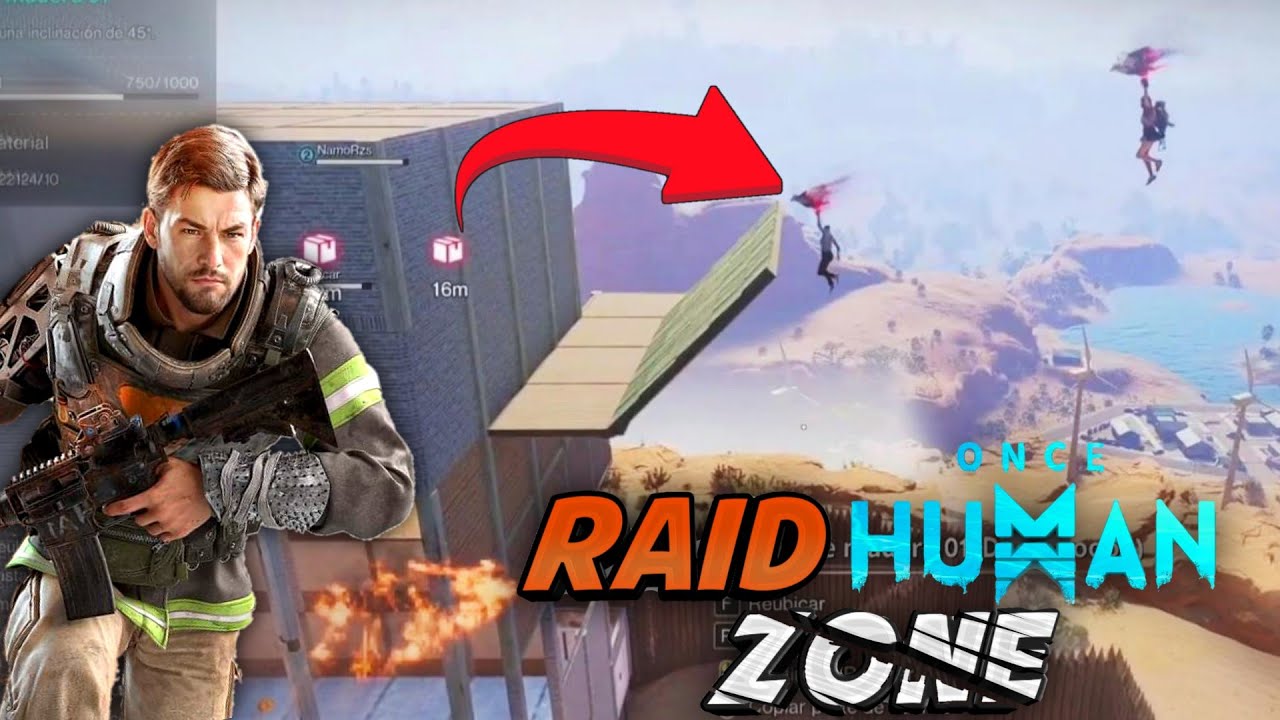 Nos intentan Raidear por primera vez en Once human raid zone, Lo ...