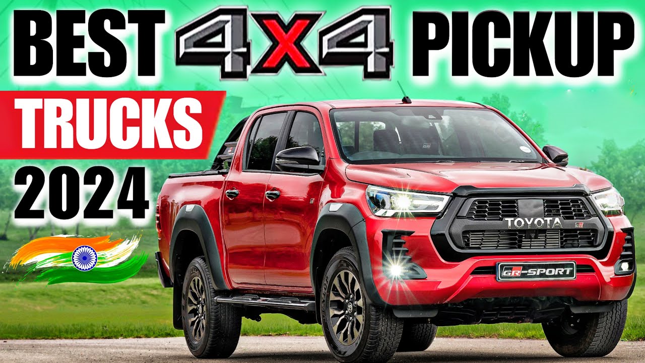 Top 5😍😱Best Pickup Trucks In India 2024🚙Best 4x4 Suv In India🔥Best Suv ...