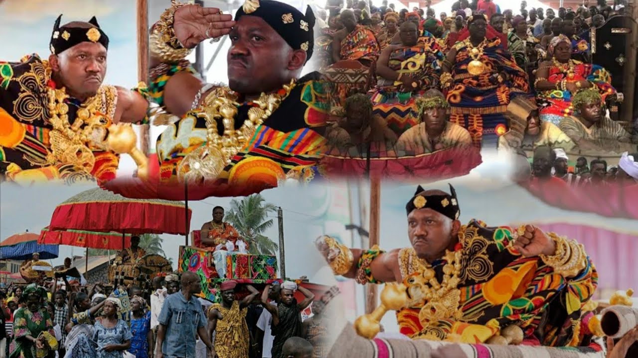 Akropong Odwira Festival 2024: Oseadeyo Kwesi Akuffo III Akuapemhene ...
