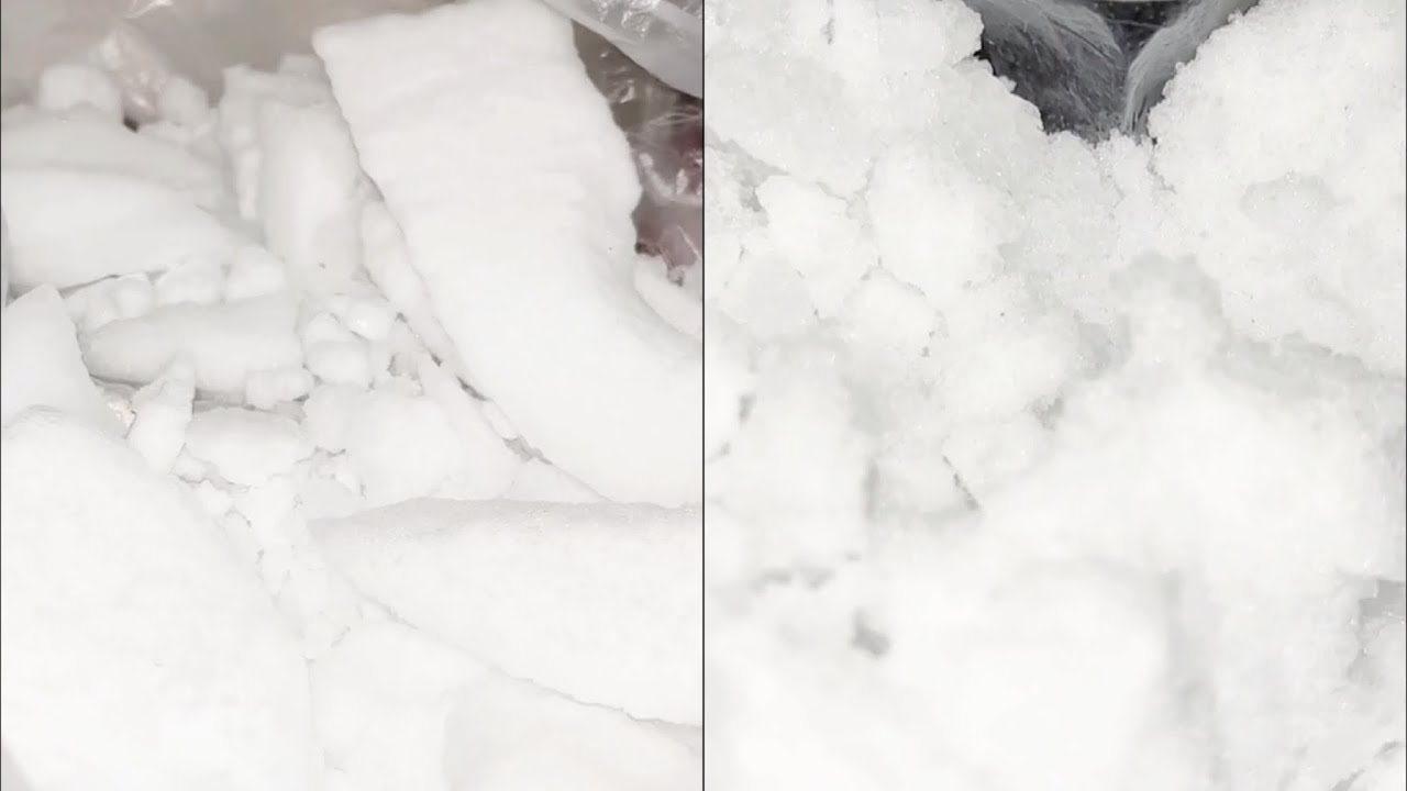 crispy freezer frost ️frost block ️crunchy freezer frost - YouTube