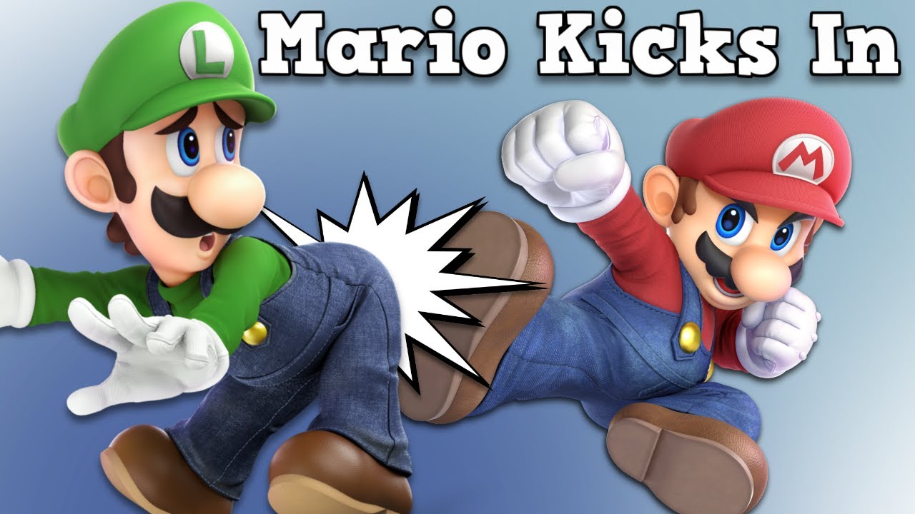 Mario Kicks In | Smash Bros. Ultimate Montage | Mario Montage - YouTube