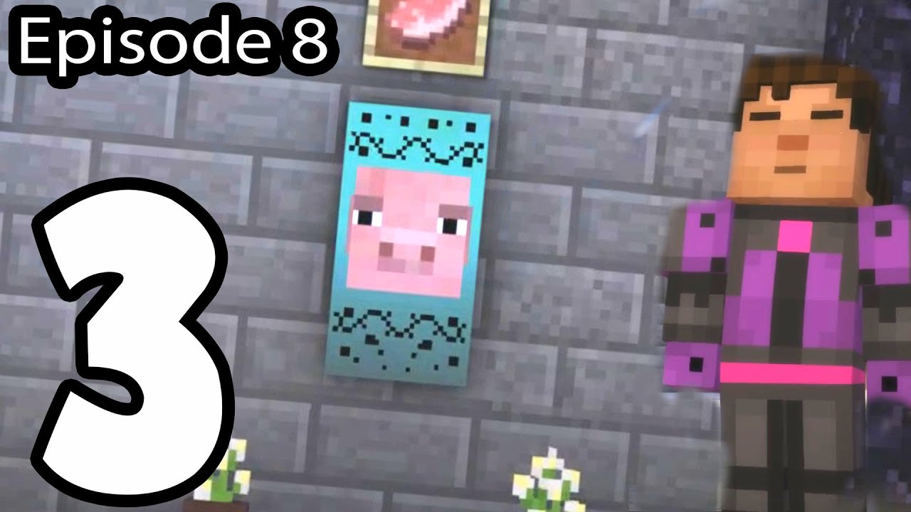 Minecraft: Story Mode - EPISODE 8 - REUBEN is ALIVE!? (PART 3) - YouTube