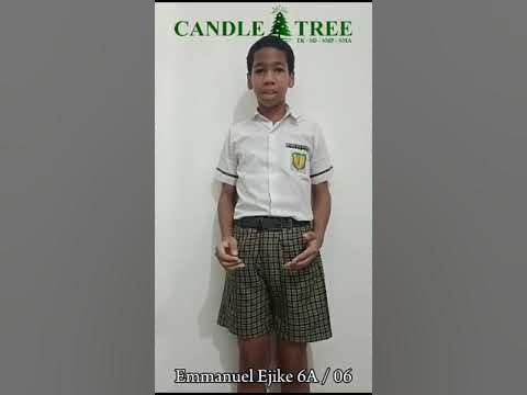 Pidato Mengolah Sampah Emmanuel Ejike 6A Candle Tree School - YouTube