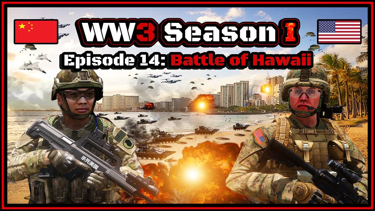 CHINA vs US Chinese Invasion of America | World War 3 Military ...