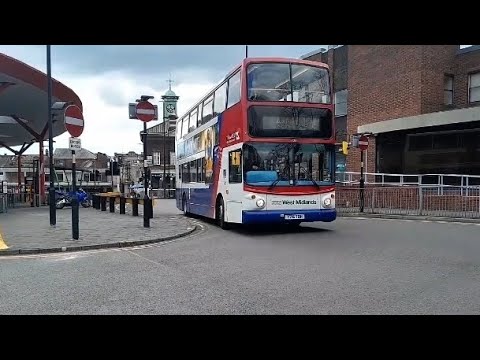 Buses at Walsall Bus Station | March 2025 - YouTube
