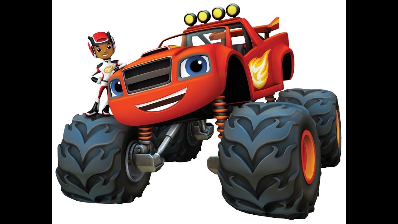 Blaze And Monster Machines Drawing - YouTube