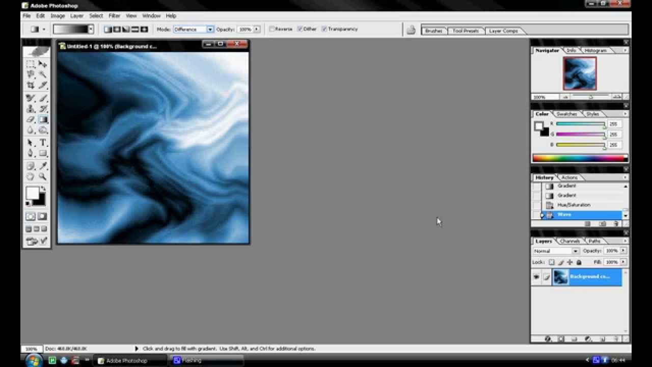Photoshop Tutorial - Creating Light Wisps - YouTube