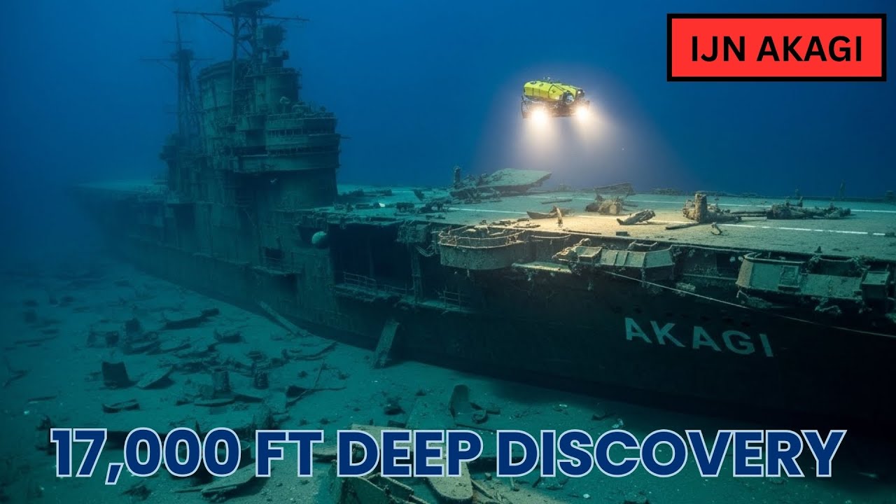 IJN Akagi The 17,000ft Deep Discovery of the Pearl Harbor Ghost Found ...