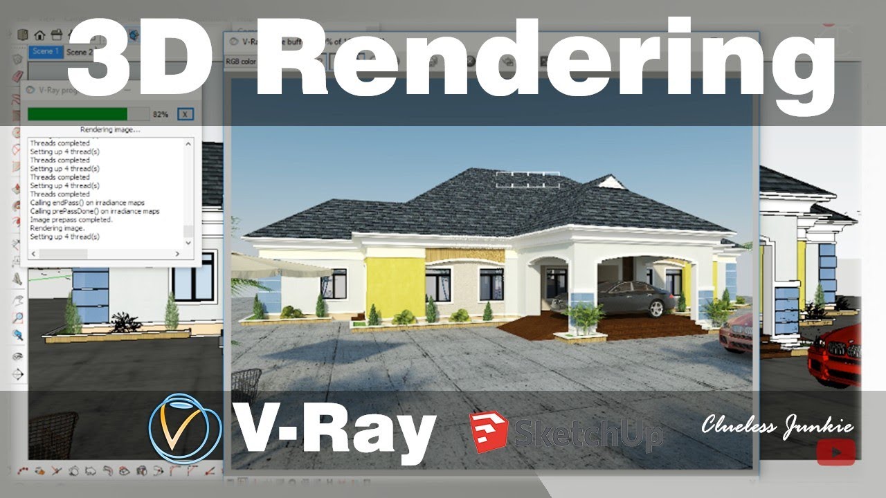 How to render with VRay | quick tutorial - YouTube