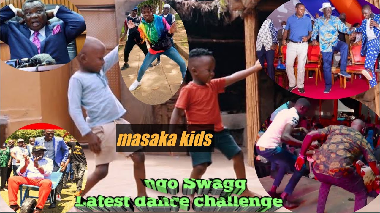Funny😂 Masaka kids dancing free style pops out @ngolojuniorkenyan3rdeye ...
